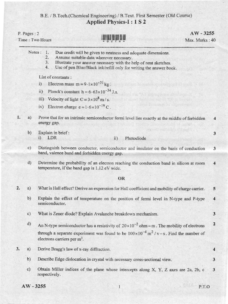 Applied-Physics | PDF | Electrical Resistivity And Conductivity | Band Gap