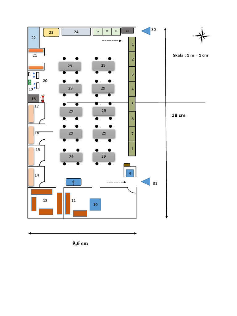 Denah Lab Kimia | PDF