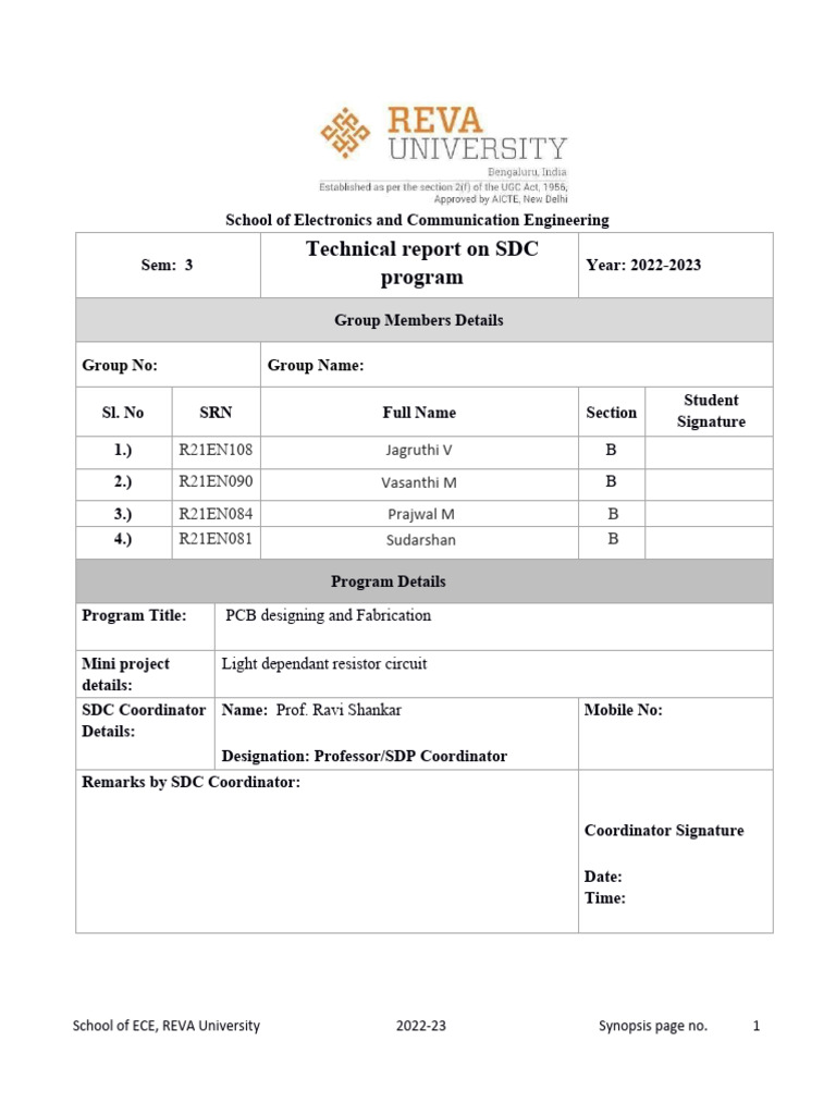 LDR Report | PDF | Printed Circuit Board | Electrical Resistance And ... LDR Report | PDF | Printed Circuit Board | Electrical Resistance And ...
