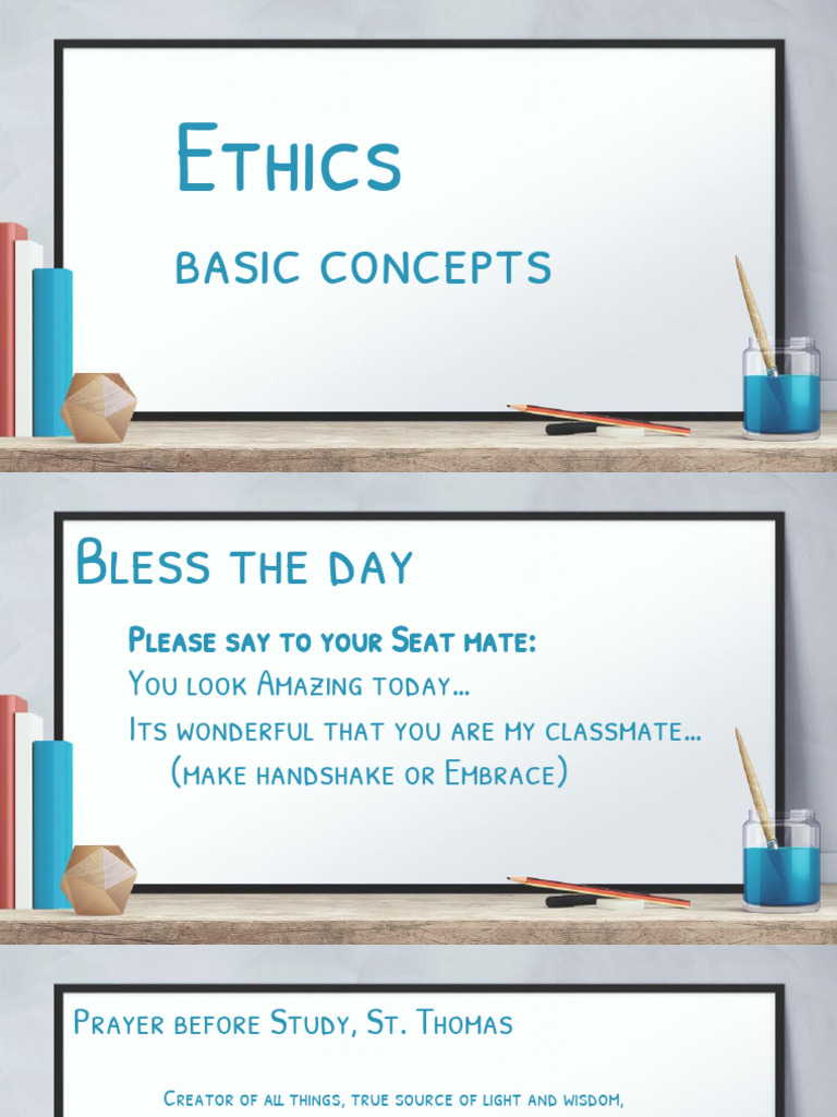 Ethics Basic Concepts Pdf Morality Conscience