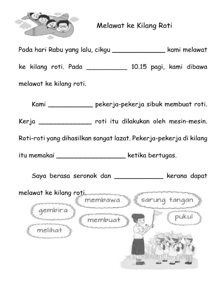 Latihan BM Tahun 1 | PDF