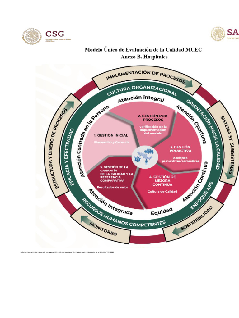 Modelo Único de Evaluación de Calidad | PDF | Medicina | Hospital
