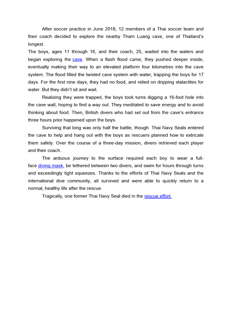 Extreme Situations | PDF