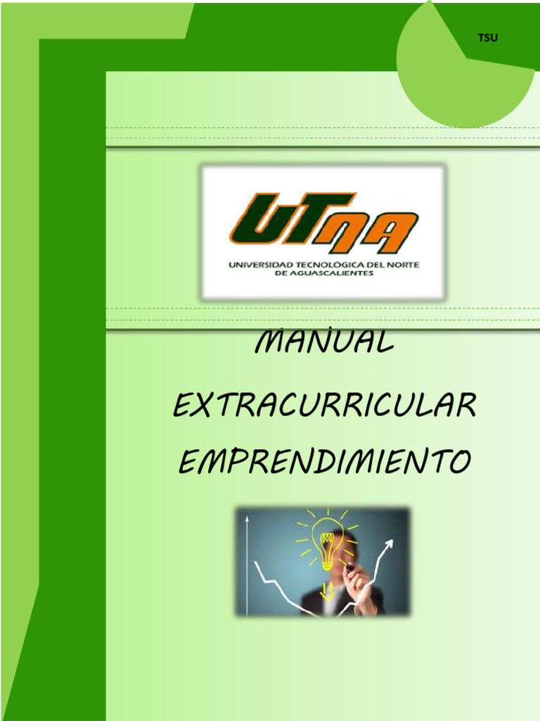 Manual de Emprendimiento Tsu Propuesta 2020 | PDF | Marketing | Producto (Negocio)