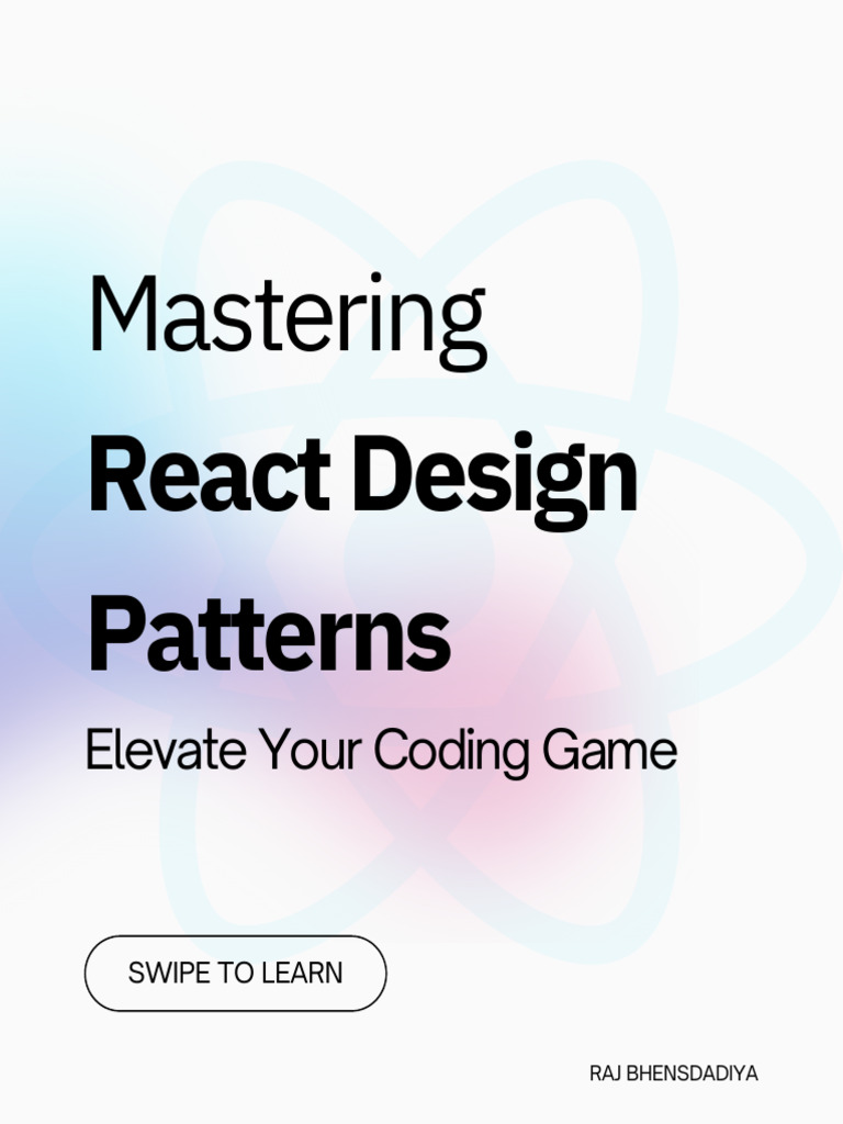 Design Patterns in React | Download Free PDF | Class (Computer Programming) | Computer Engineering