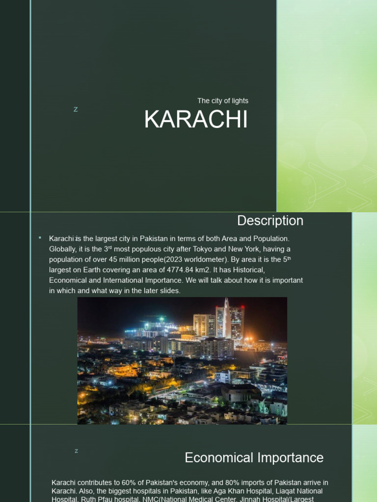 Karachi | PDF | Karachi | Pakistan