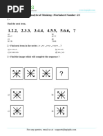 LogIQids - SR KG Sample Paper | PDF | Teaching Mathematics