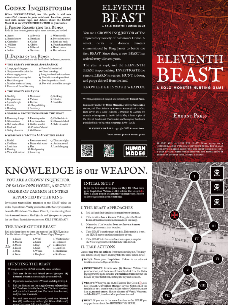 EXEUNT - Eleventh Beast - Improved Contrast | PDF