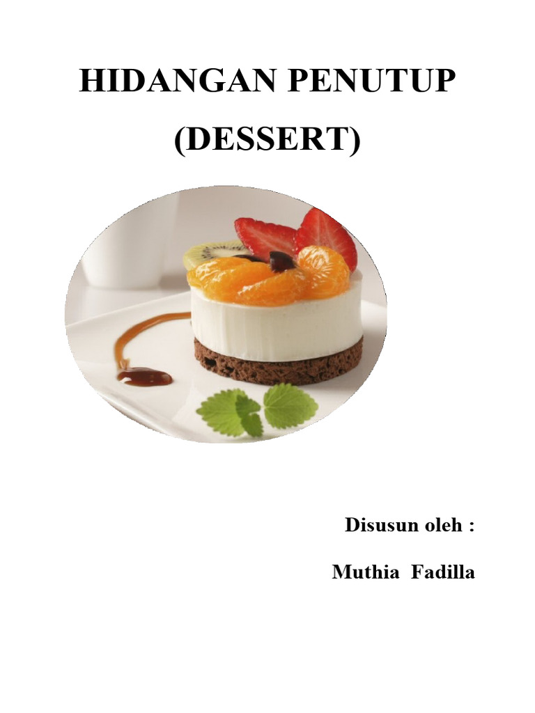 Modul Dessert Muthia | PDF