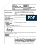 Lesson Plan With Annotations and Indicators-Bahagi NG Pamilya FINAL | PDF