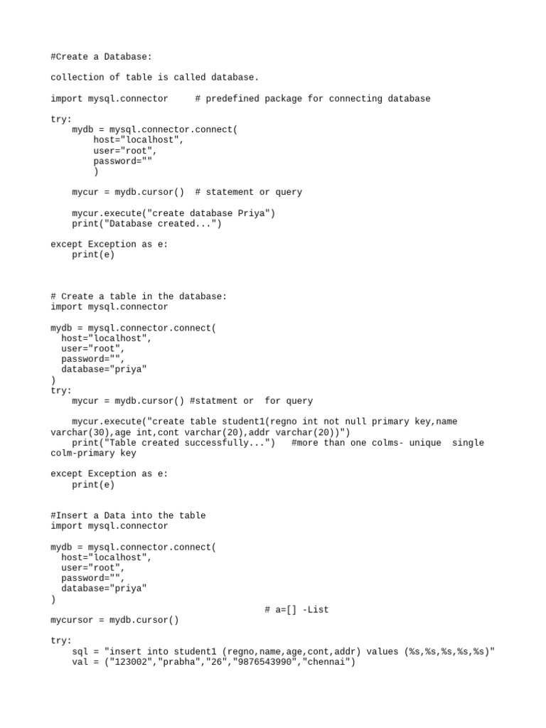 Database Programs | Download Free PDF | Databases | Software Engineering