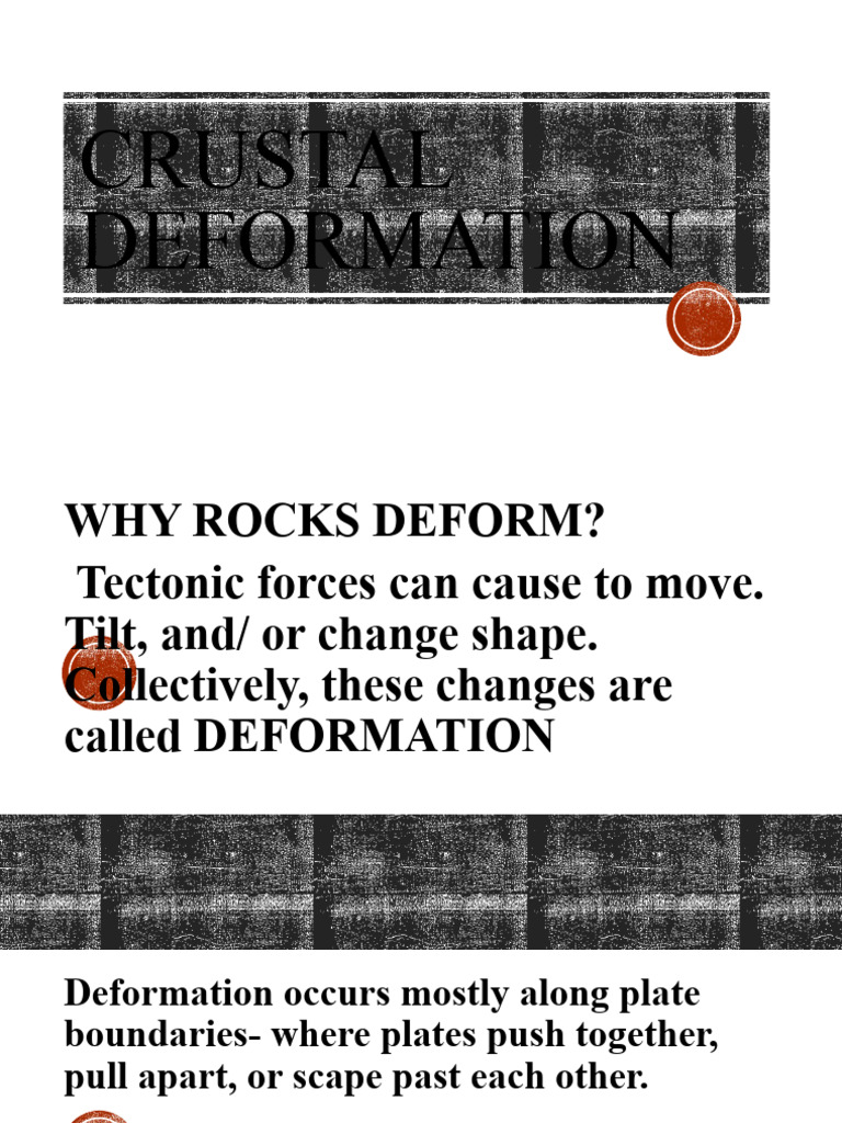 Crustal Deformation and Faults | PDF | Fault (Geology) | Deformation ...
