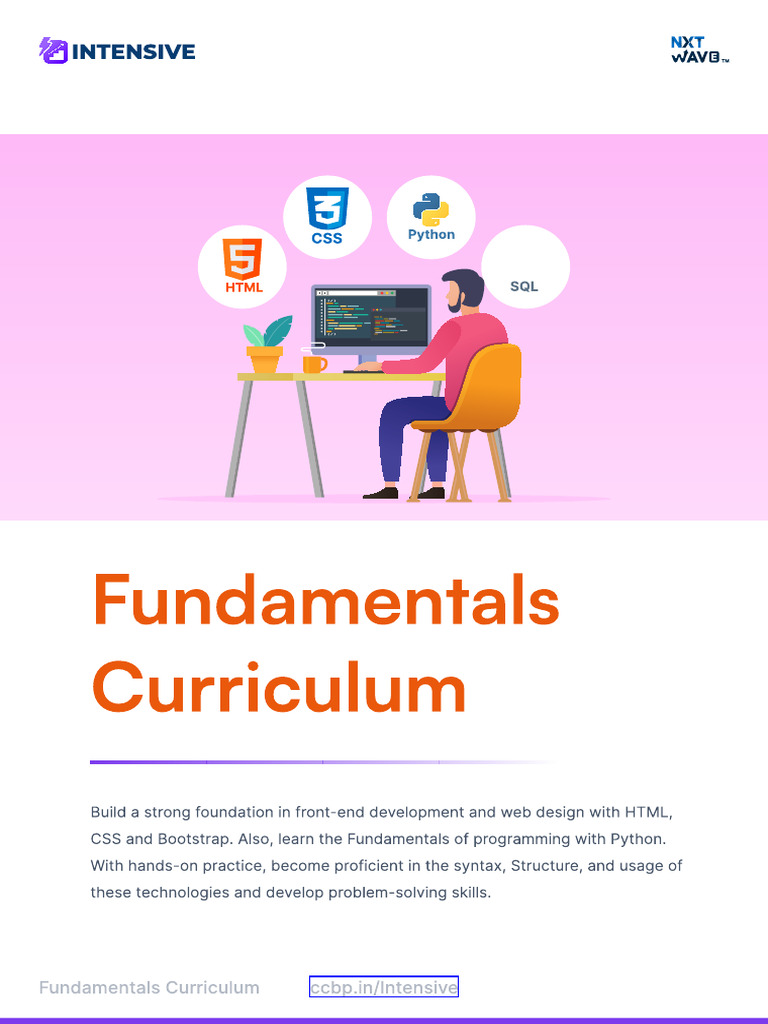 Fundamentals Curriculum Intensive | Download Free PDF | Databases | Html