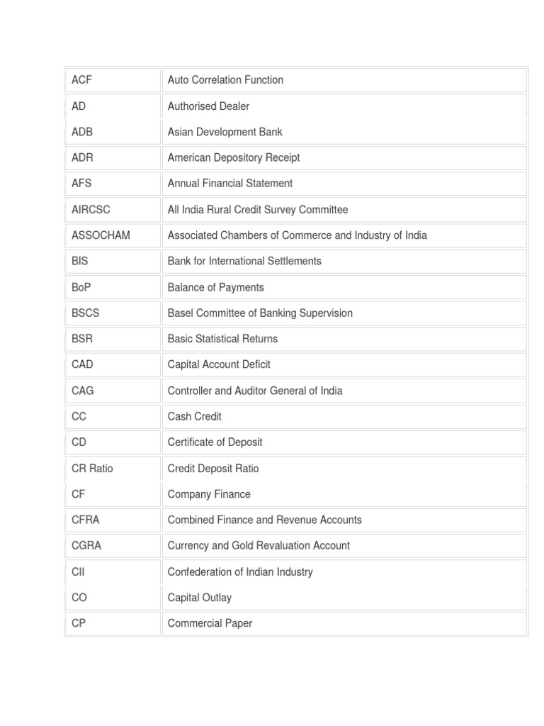 Acf Pdf Banks Over The Counter Finance