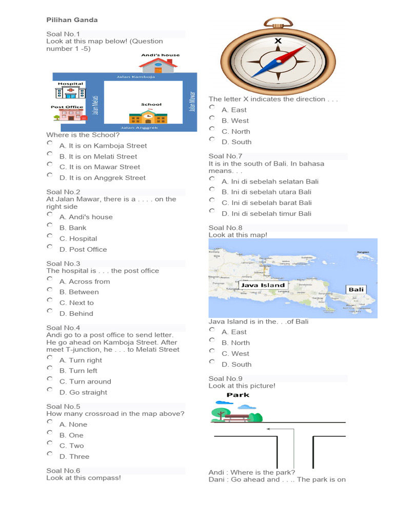 Soal Direction | PDF
