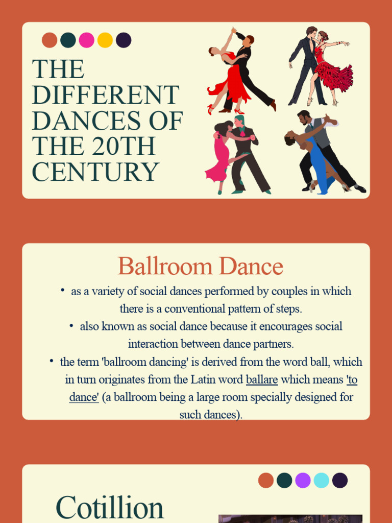 20th Century Dance Styles Overview | PDF | Ballroom Dance | Dances