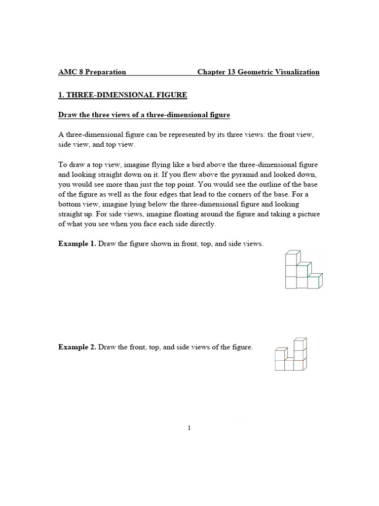 Lesson 2 - Geometric Visualization | PDF | Vertex (Geometry) | Triangle