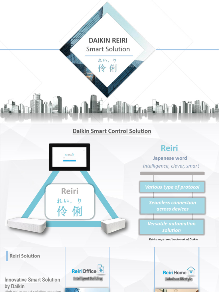 Reiri Product Launch Slides (Final) by Tiffany Tan | PDF | Building Automation | Automation