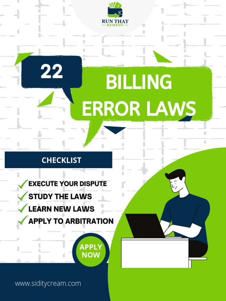 22 Billing Error Laws | PDF