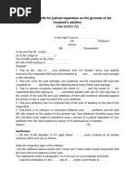 Attached PDF Is Draft Format of Special Leave Petition | PDF | Supreme ...
