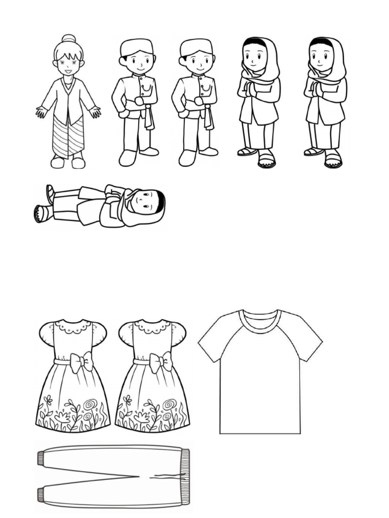 Mewarnai Pakaian | PDF
