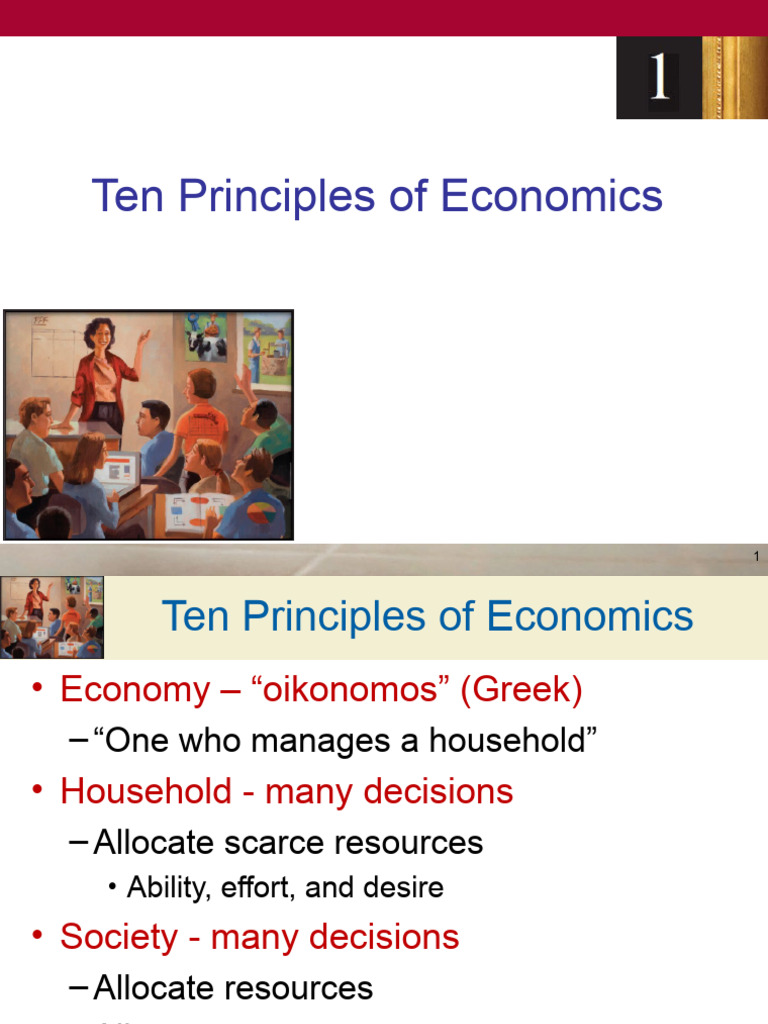 Ten Principles of Economics | PDF | Economics | Inflation