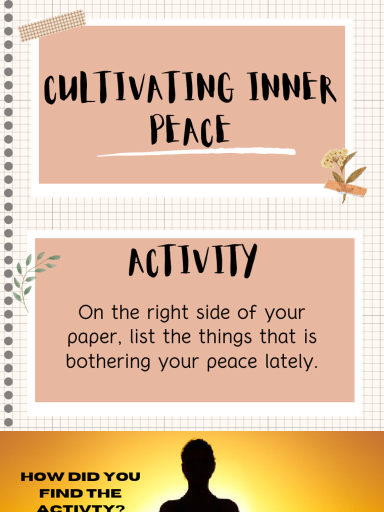 Cultivating Inner Peace | PDF | Peace | Mindfulness