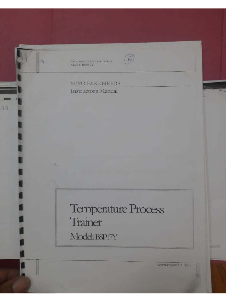 Process Trainer Temperature PDC | PDF