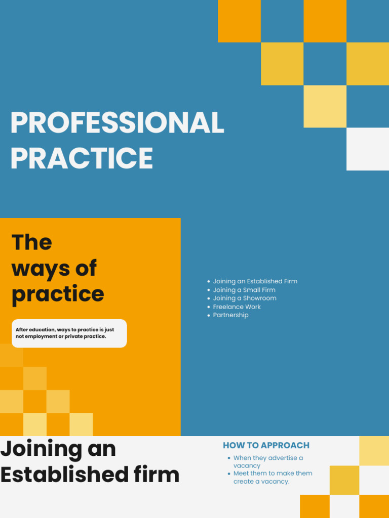 Career Paths in Professional Practice | PDF | Employment | Business ...
