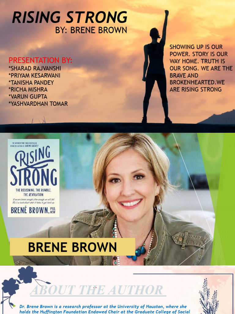 Rising Strong Presentation | PDF | Psychology