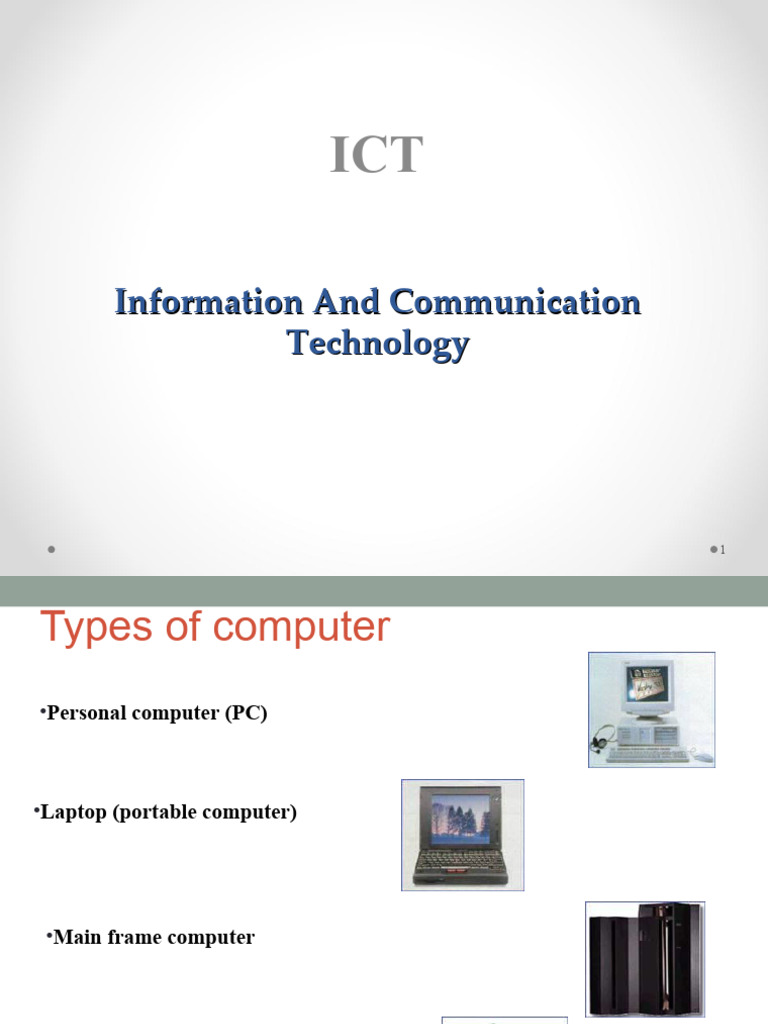 Ict e | PDF | Personal Computers | Operating System