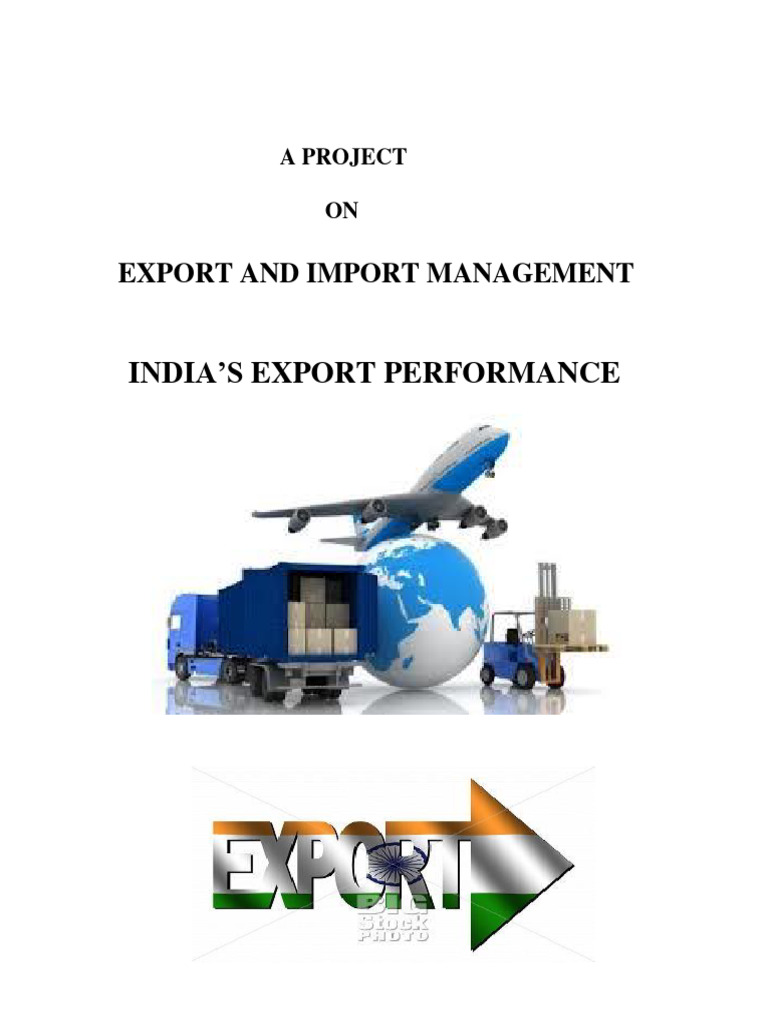 Export and Import Management 1 | PDF | International Trade | Exports