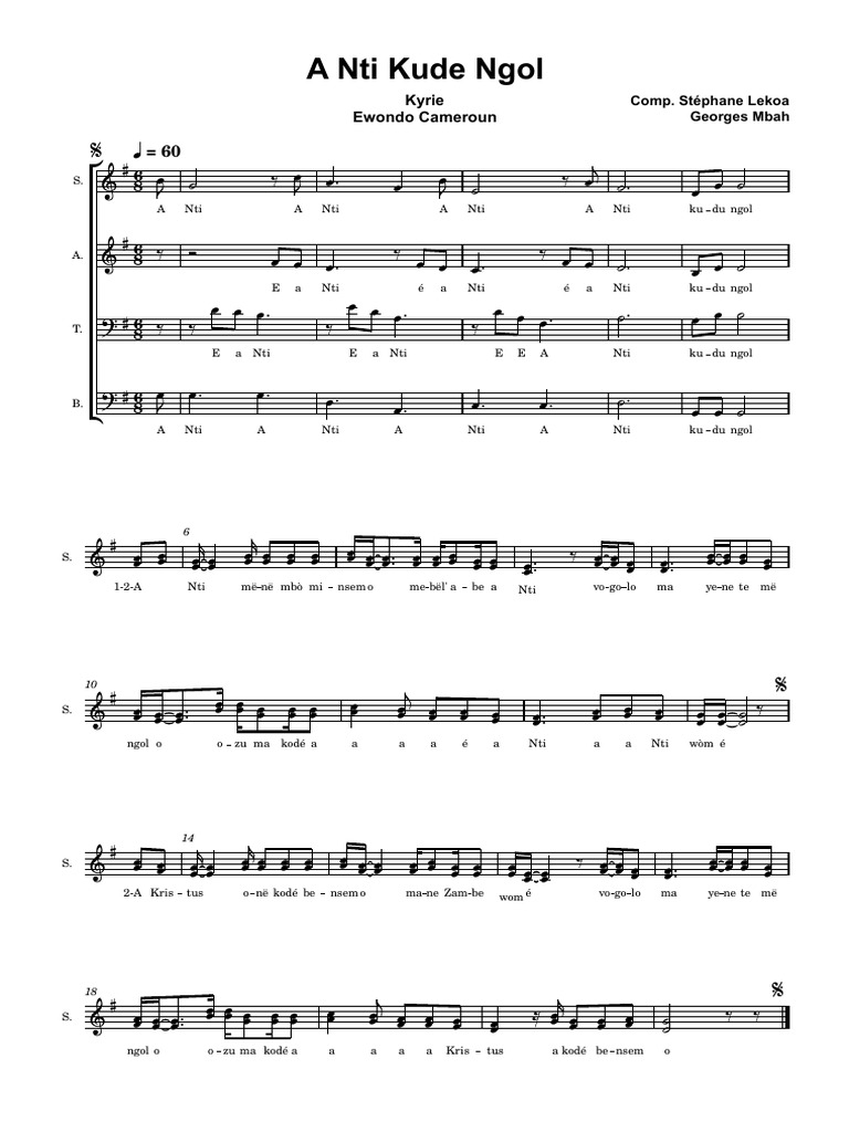 A Nti Kude Ngol | PDF