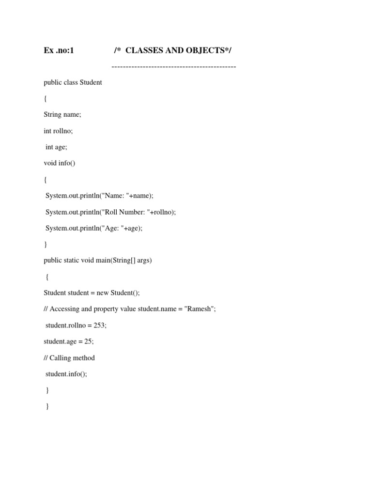Java Programs | PDF | Method (Computer Programming) | String (Computer ... Java Programs | PDF | Method (Computer Programming) | String (Computer ...