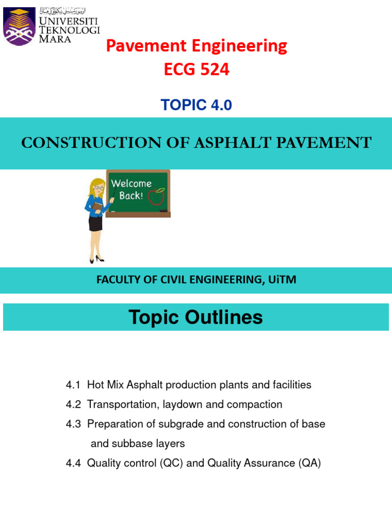 Ecg554 Pavement | PDF | Road Surface | Road