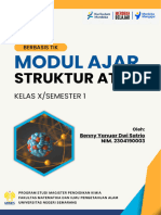 Modul Ajar Struktur Atom Kelas X Kurikulum Merdeka | PDF