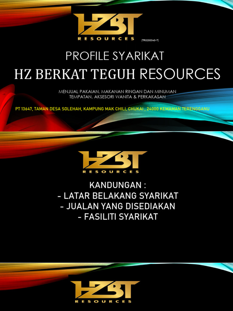 HZ Berkat Teguh Resources - PDF 2 | PDF
