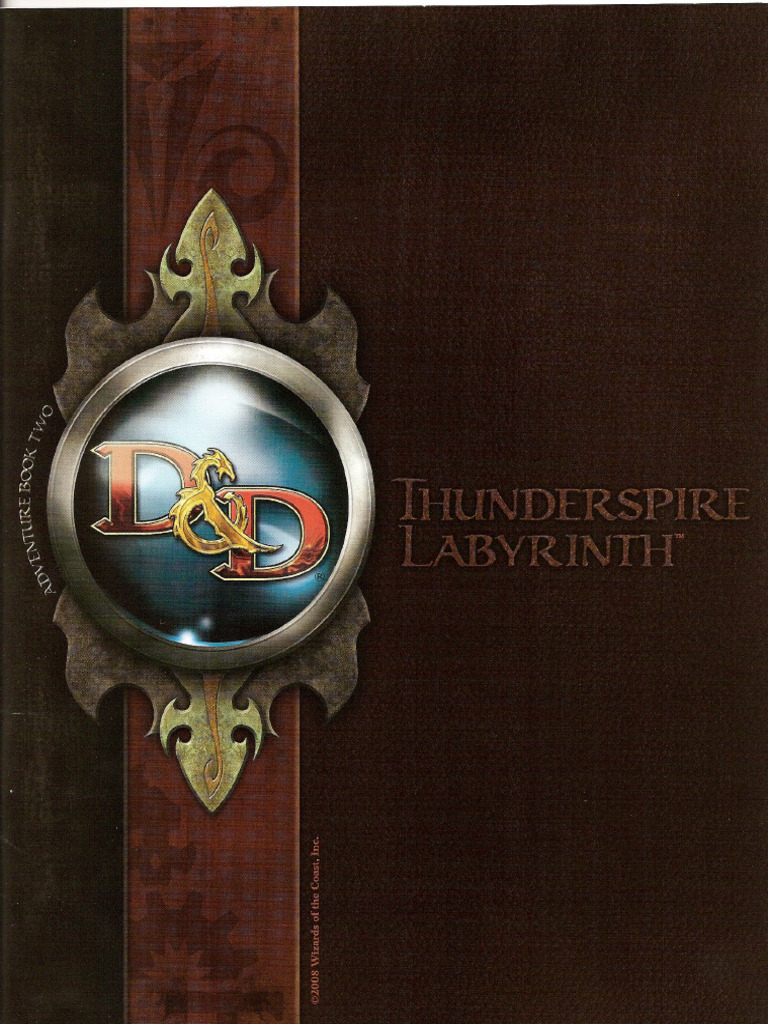 (LVL 4-6) Thunderspire Labyrinth (2 of 2) | PDF