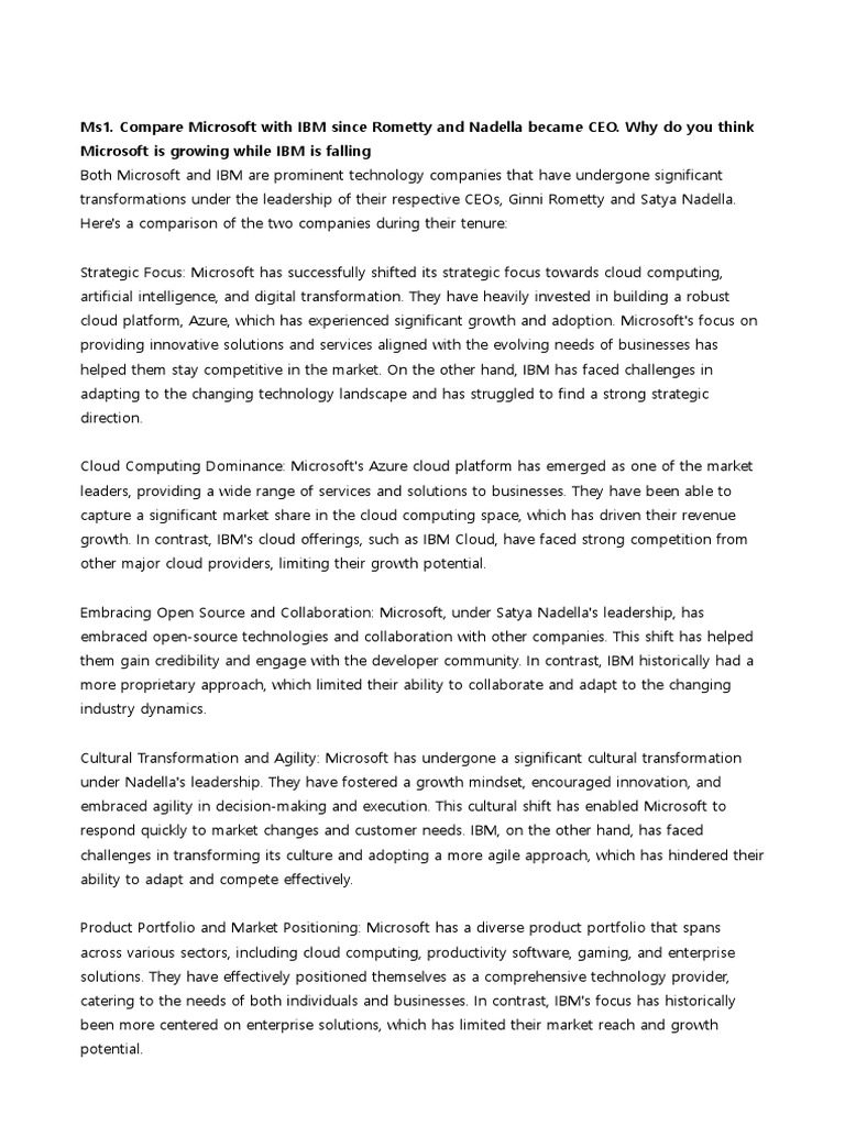 Management Information System Case Analysis - MS2 | PDF | Agile Software Development ...