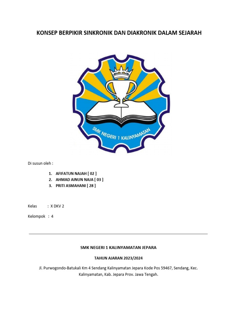 Sejarah Kelompok 4 X DKV 2 .. | PDF | Filsafat | Sejarah