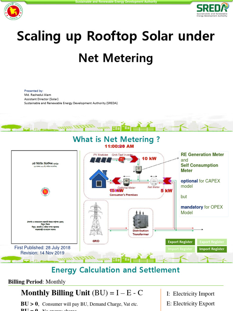 Rooftop Solar Net Metering Guide | PDF | Photovoltaic System ...