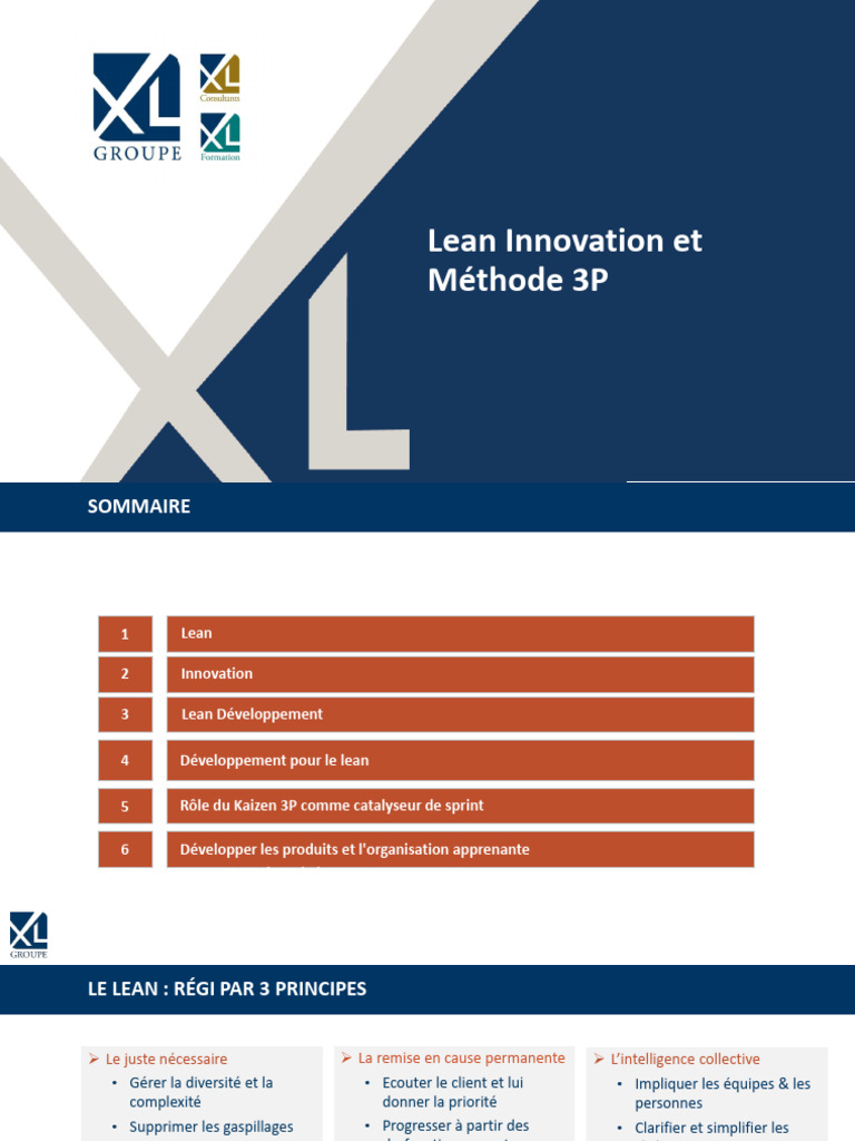 Lean Innovation et Méthode 3P : Guide Pratique | PDF | Lean (production ...