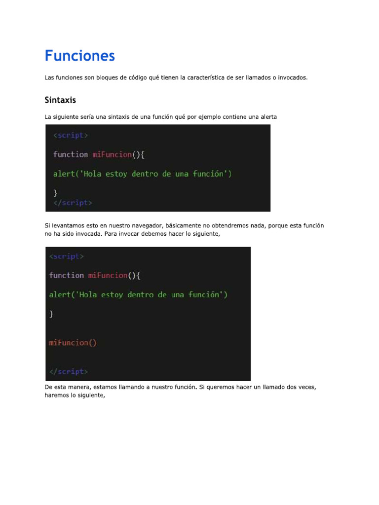 Javascript Desde Cero Clase 4 | PDF
