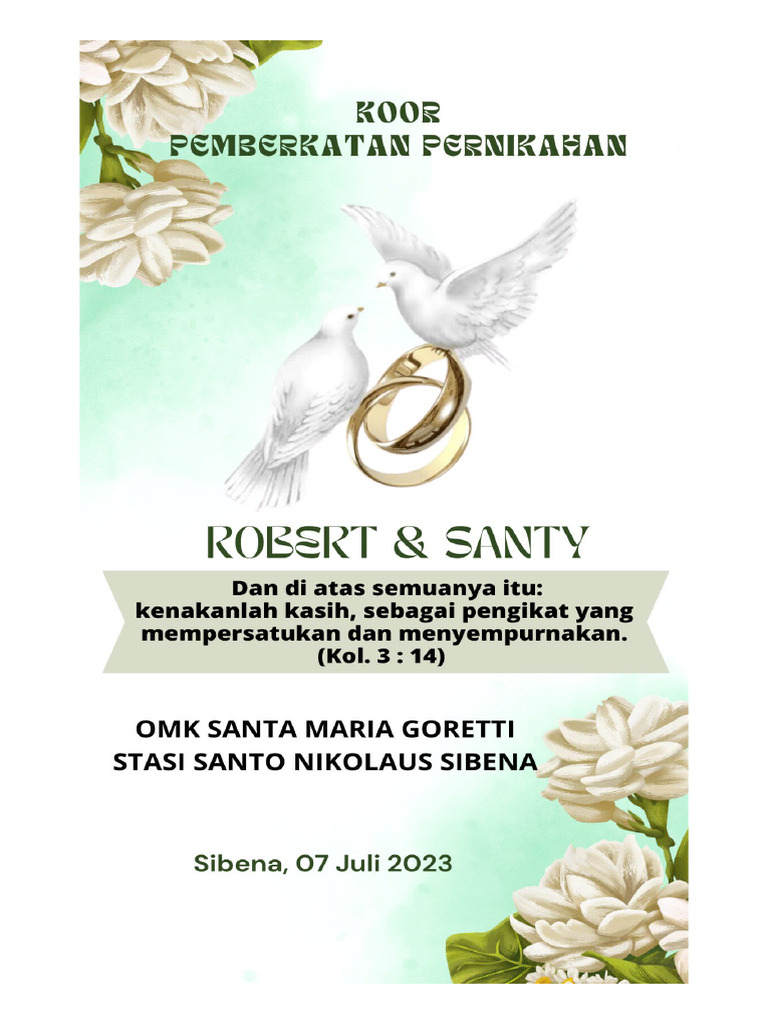 Cover Teks Koor | PDF