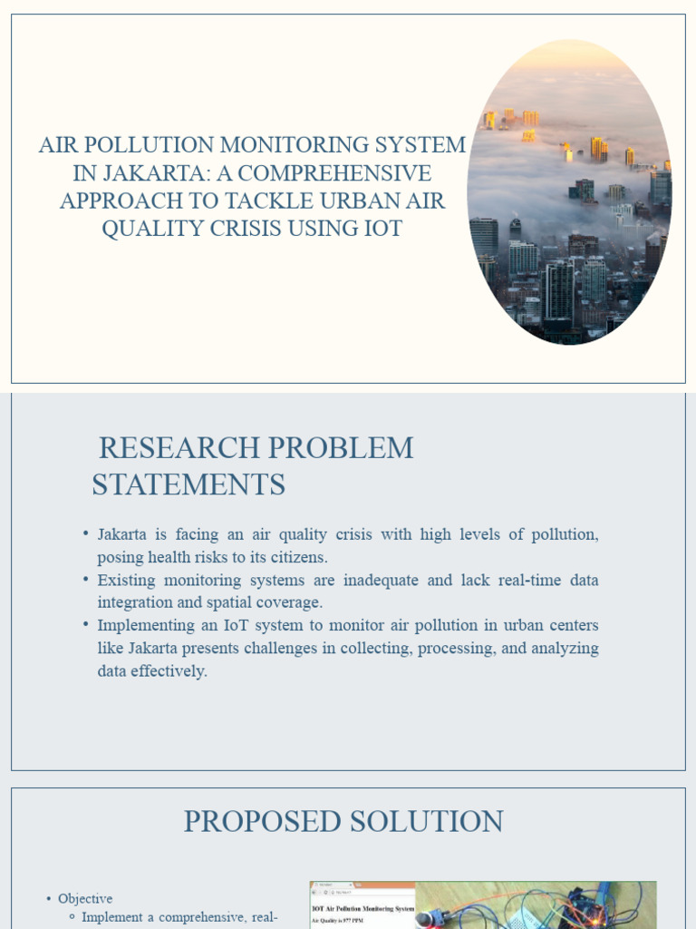 Air Pollution | PDF | Air Pollution | Internet Of Things