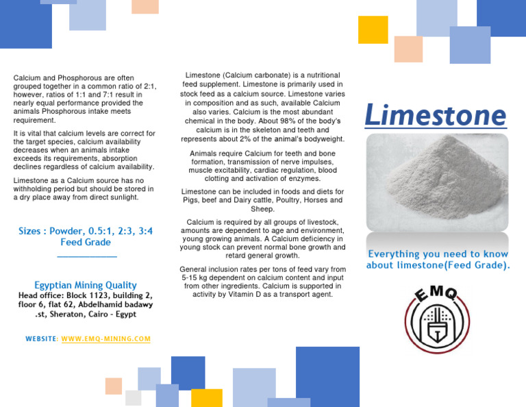 Limestone Literature | PDF | Calcium | Limestone