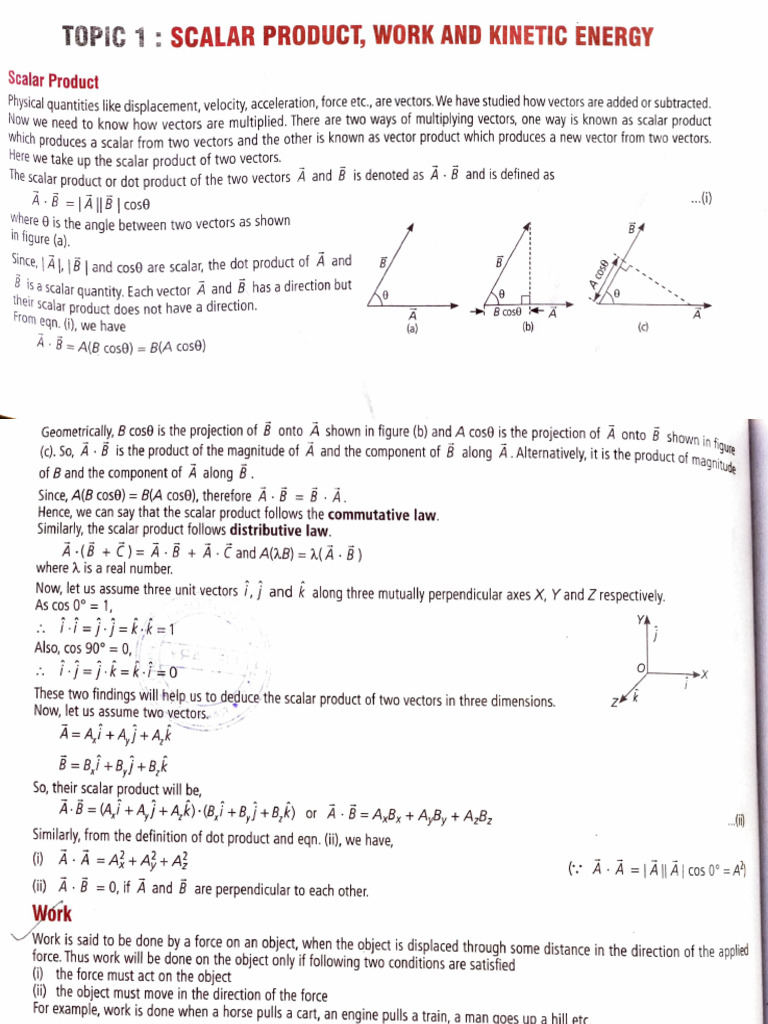 Chapter 5 Work Energy and Power | PDF