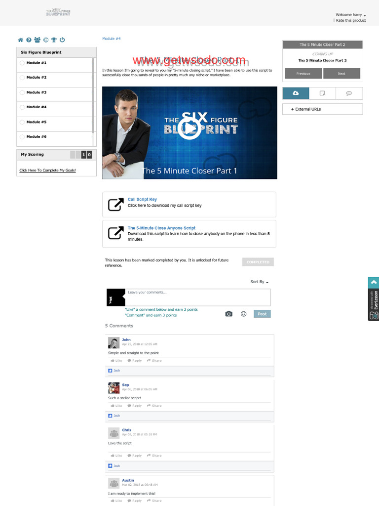 03-Six Figure Blueprint | PDF