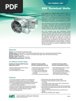 Titus DESV VAV Box Submittal Guide | PDF | Fuse (Electrical) | Inductor