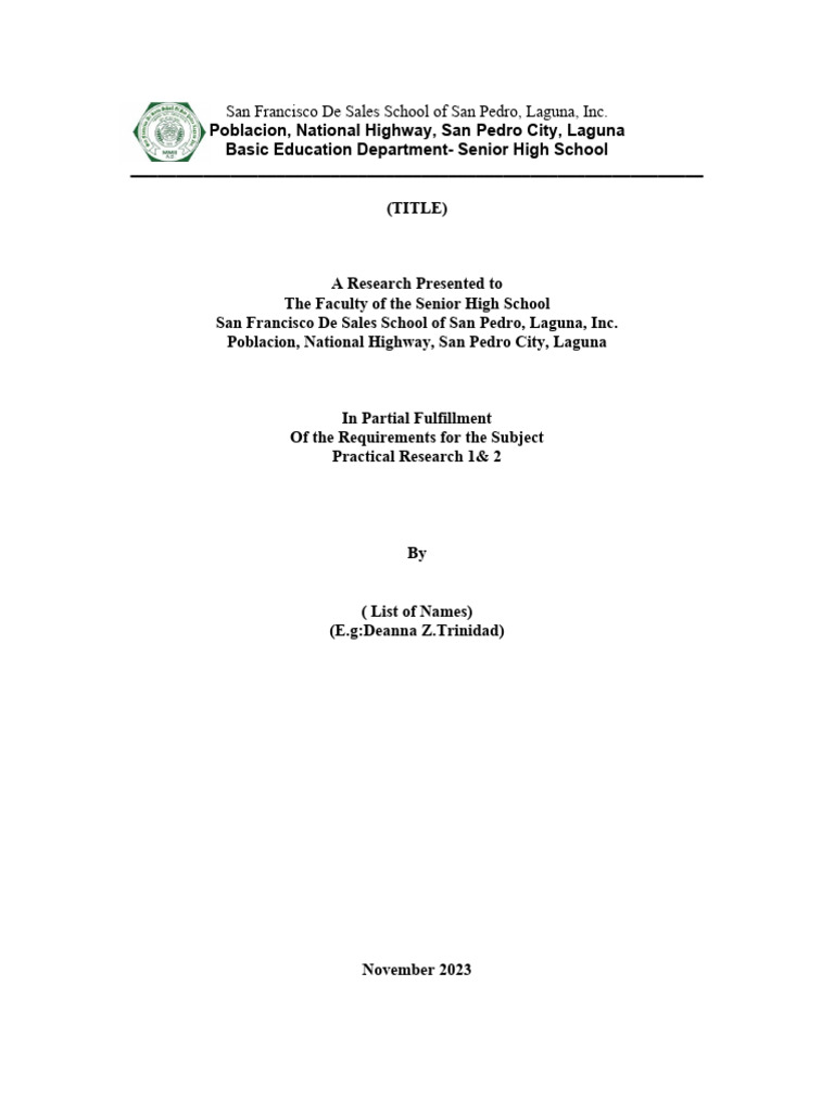 Research Draft Pdf Science Mathematics